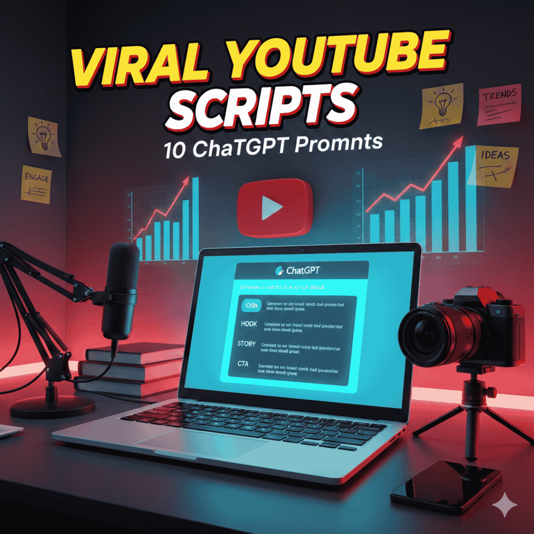 Best ChatGPT Prompts to Write Viral YouTube Scripts in 2026